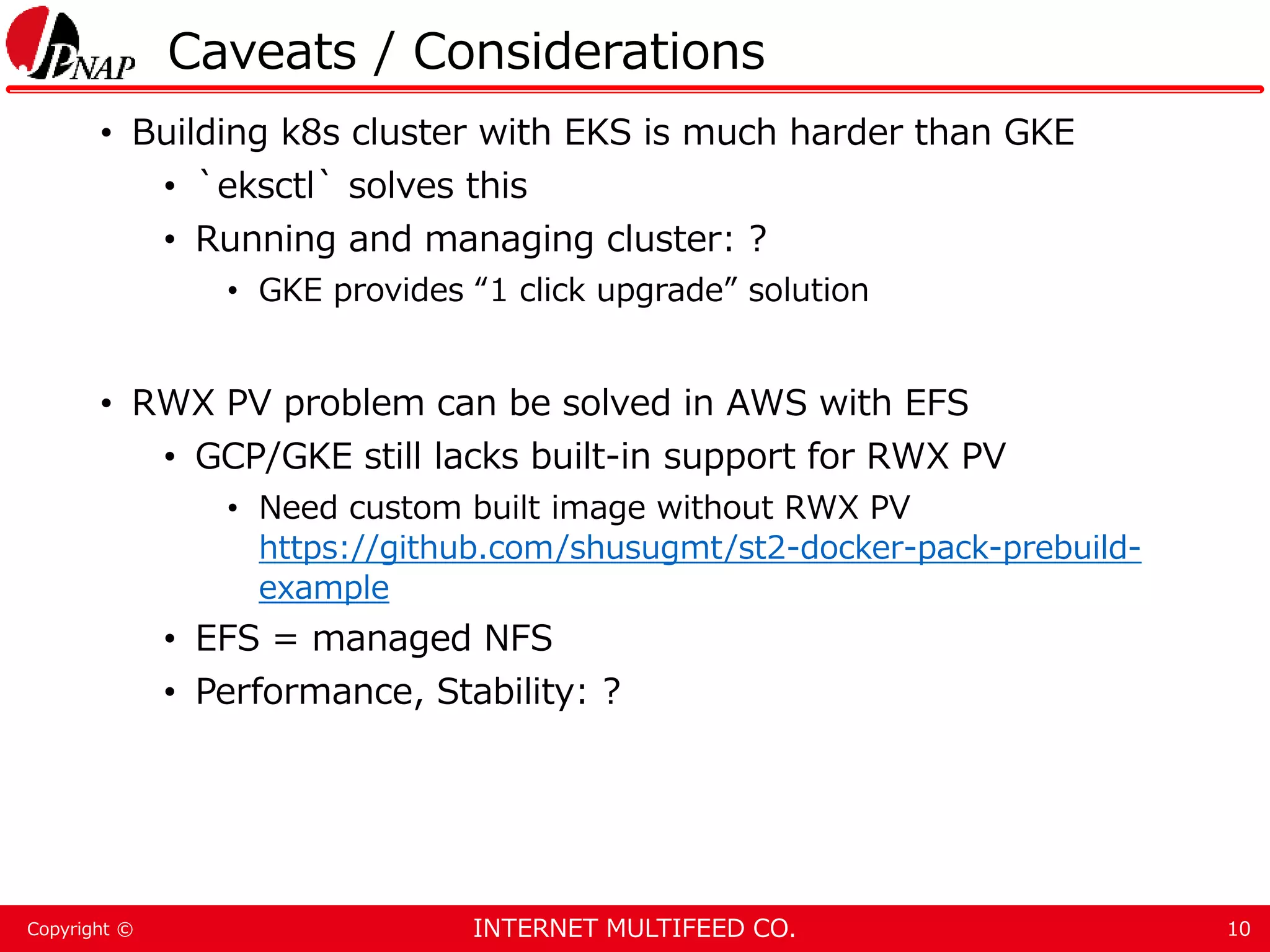StackStorm on AWS EKS demo | PPT