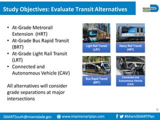 TPO FPC DTPW's South Corridor PD&E Presentation | PPTX