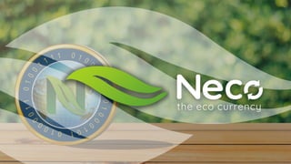 Neco the eco currency | PDF