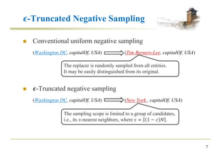 Bootstrapping Entity Alignment with Knowledge Graph Embedding | PPT | Free download