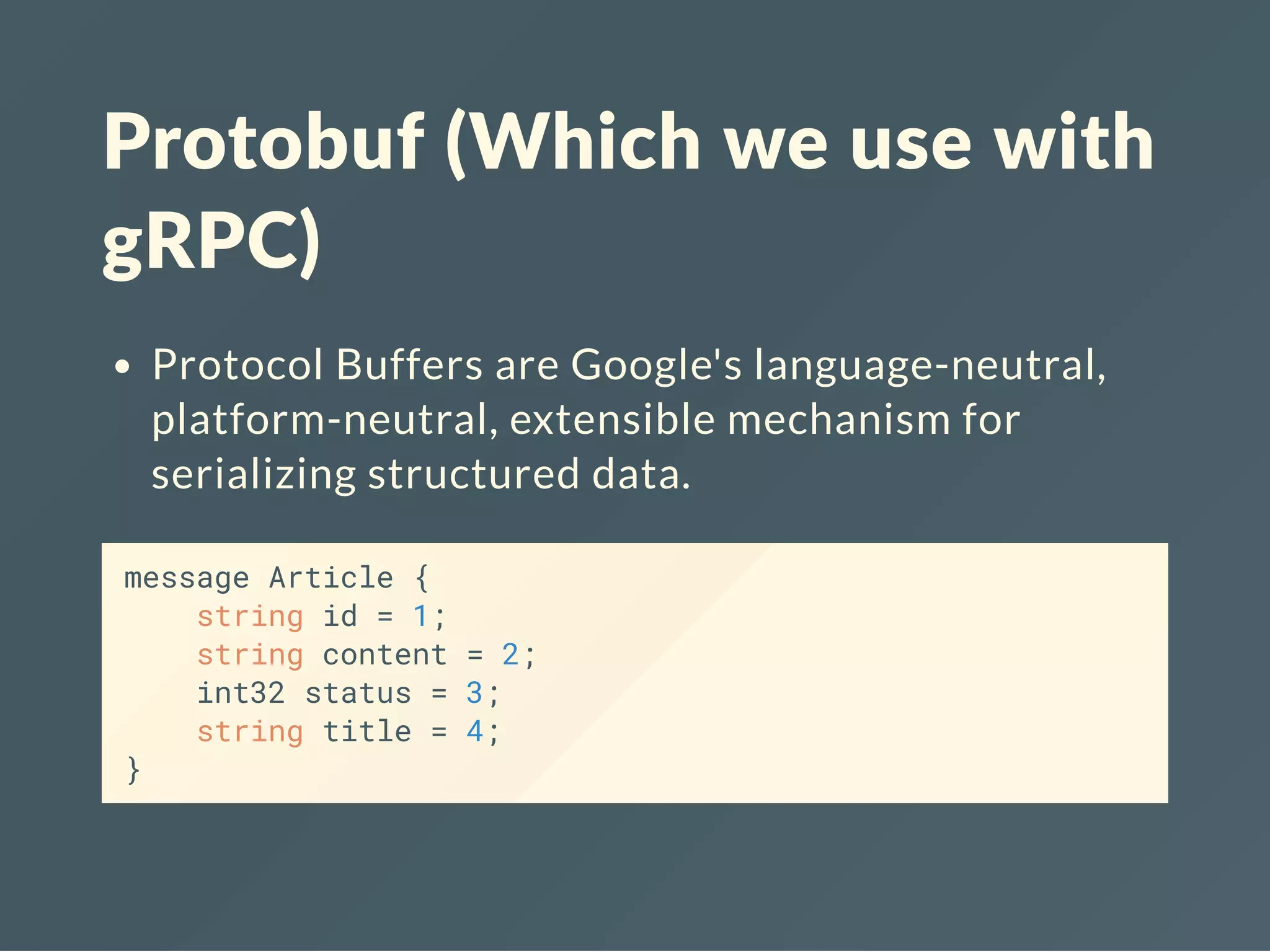 Garuda: Automagically Exposing Djagno ORM over gRPC for microservices written in any other ...