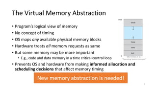 Deterministic Memory Abstraction and Supporting Multicore System Architecture | PDF