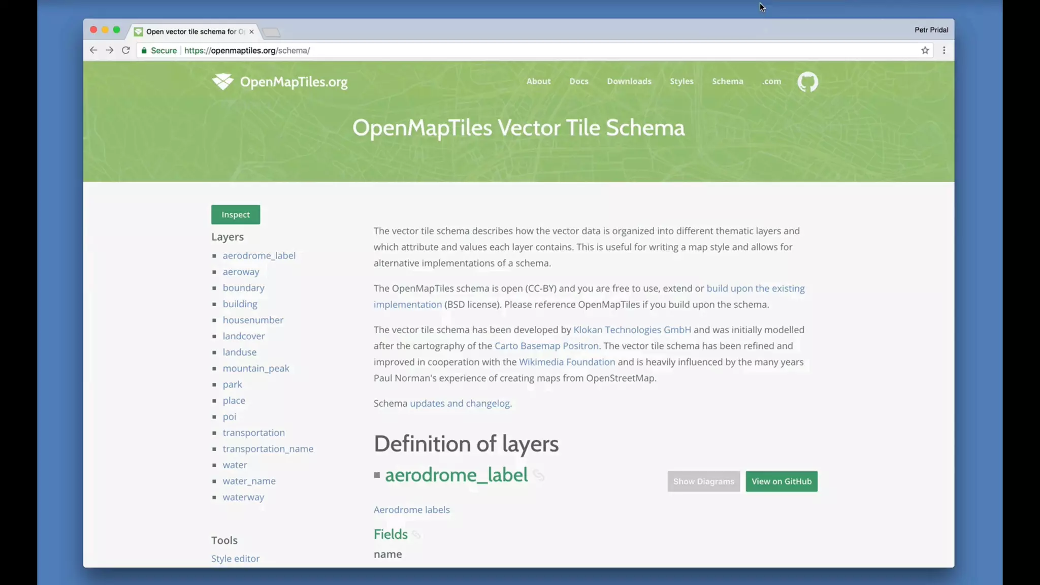 OpenMapTiles: Vector tiles from OpenStreetMap