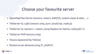 OpenMapTiles: Vector tiles from OpenStreetMap | PDF