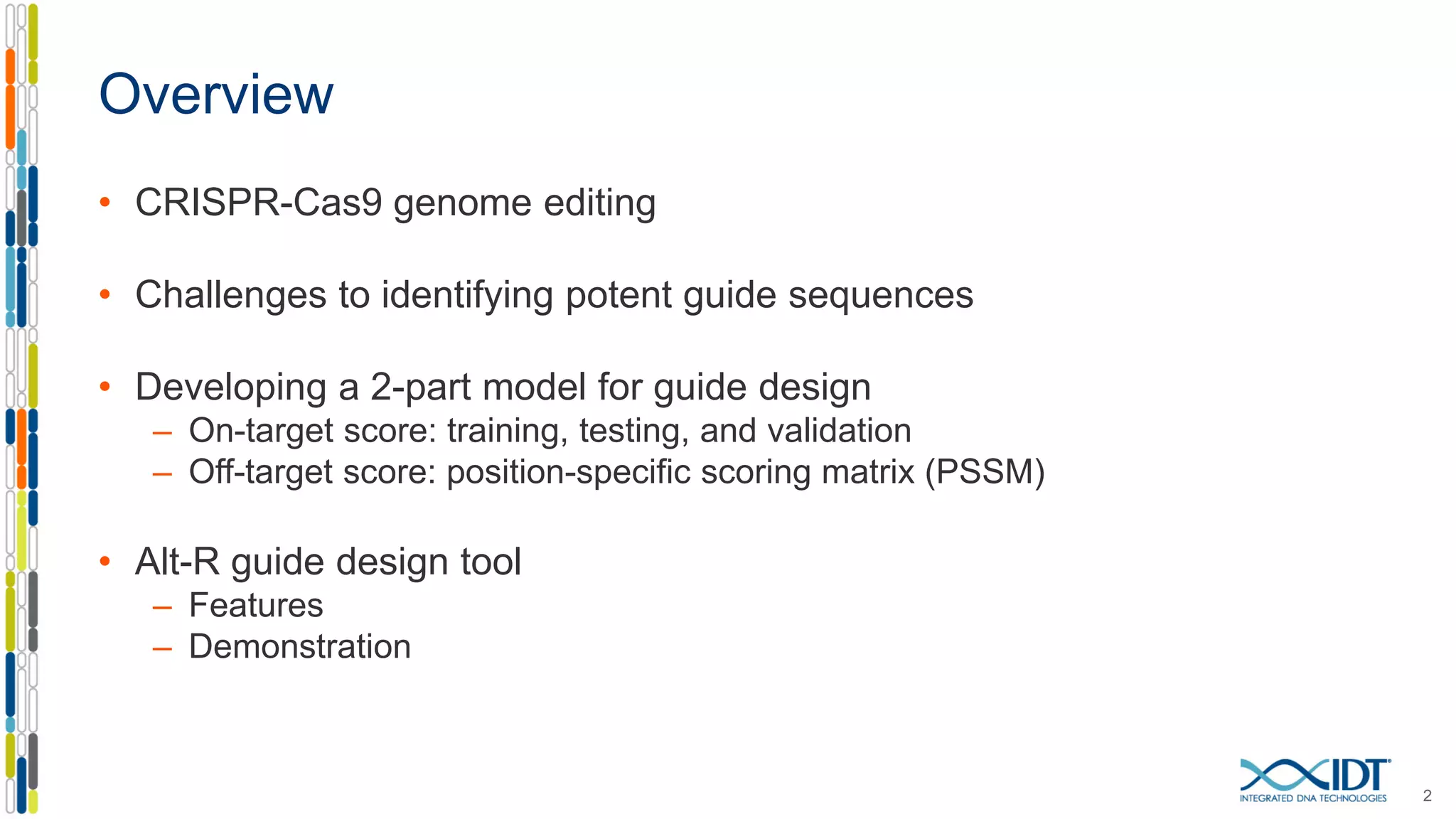 Overcoming the challenges of designing efficient and specific CRISPR ...