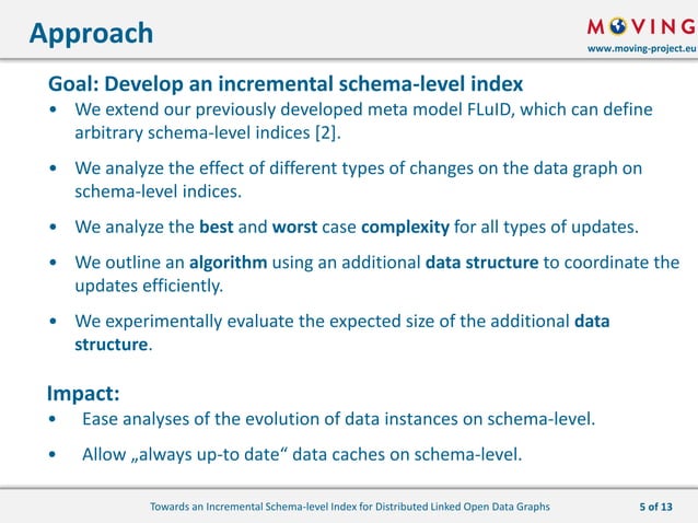 Towards An Incremental Schema Level Index For Distributed Linked Open Data Graphs Ppt