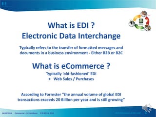 The Evolution of EDI into Advanced eCommerce -Part 1 | PPT