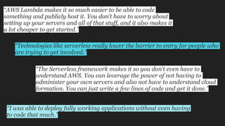 Serverless Empowering people | PDF