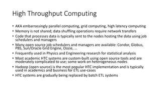 Survey of Big Data Infrastructures | PPT