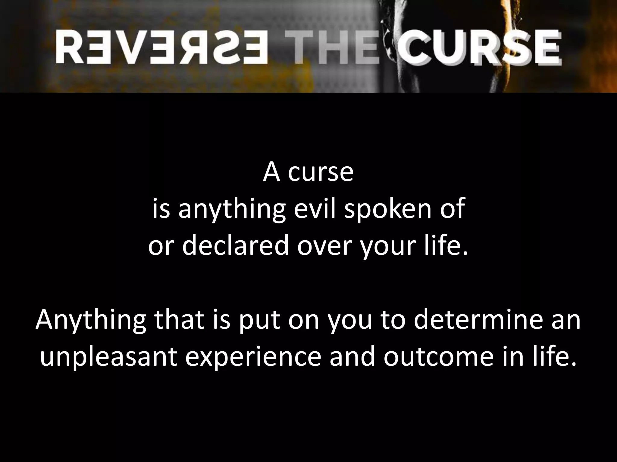 Reverse the Curse | PPTX