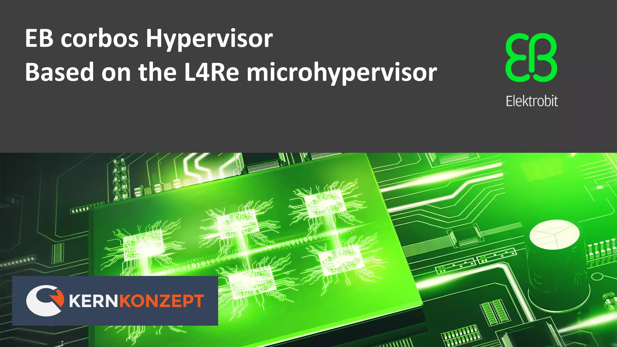 EB corbos and the L4Re microhypervisor: Open-source automotive safety | PDF
