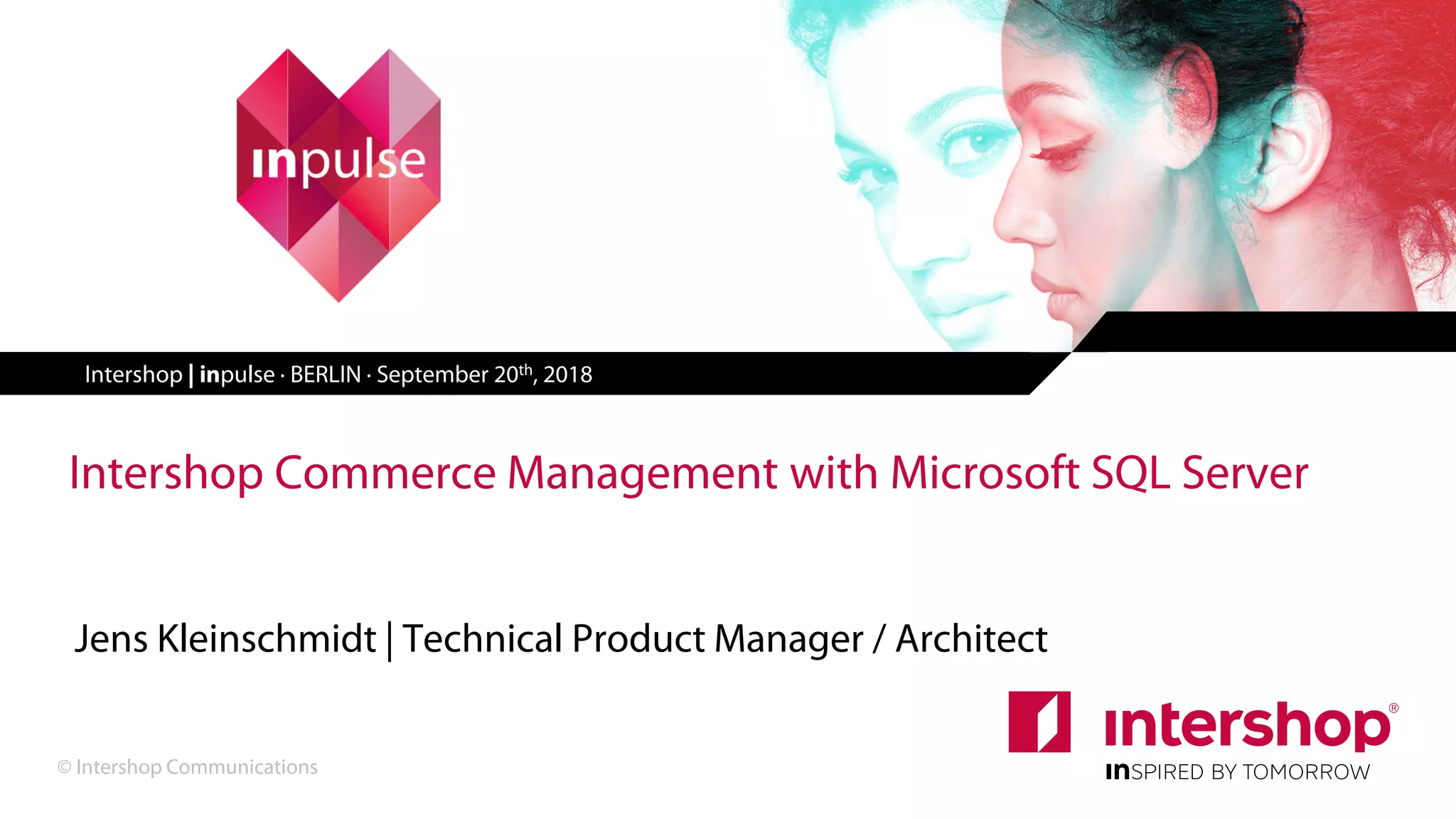 Intershop Commerce Management with Microsoft SQL Server | PPT