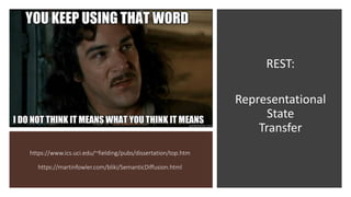 How to make your API truly RESTful | PPT
