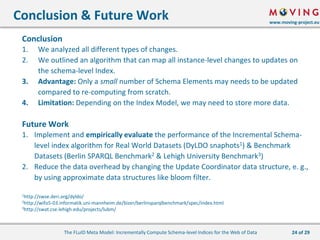 The FLuID Meta Model: Incrementally Compute Schema-level Indices for the Web of Data | PPTX ...