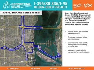 FDOT D6 395-836-95 Design-Build Project Presentation to the TPO | PPT