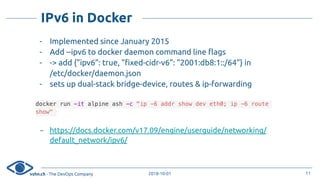 IPv6 on Container Plattforms | PDF