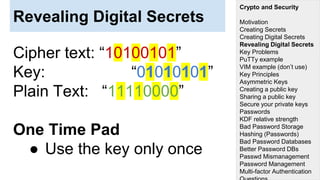 Basic Cryptography & Security | PPT