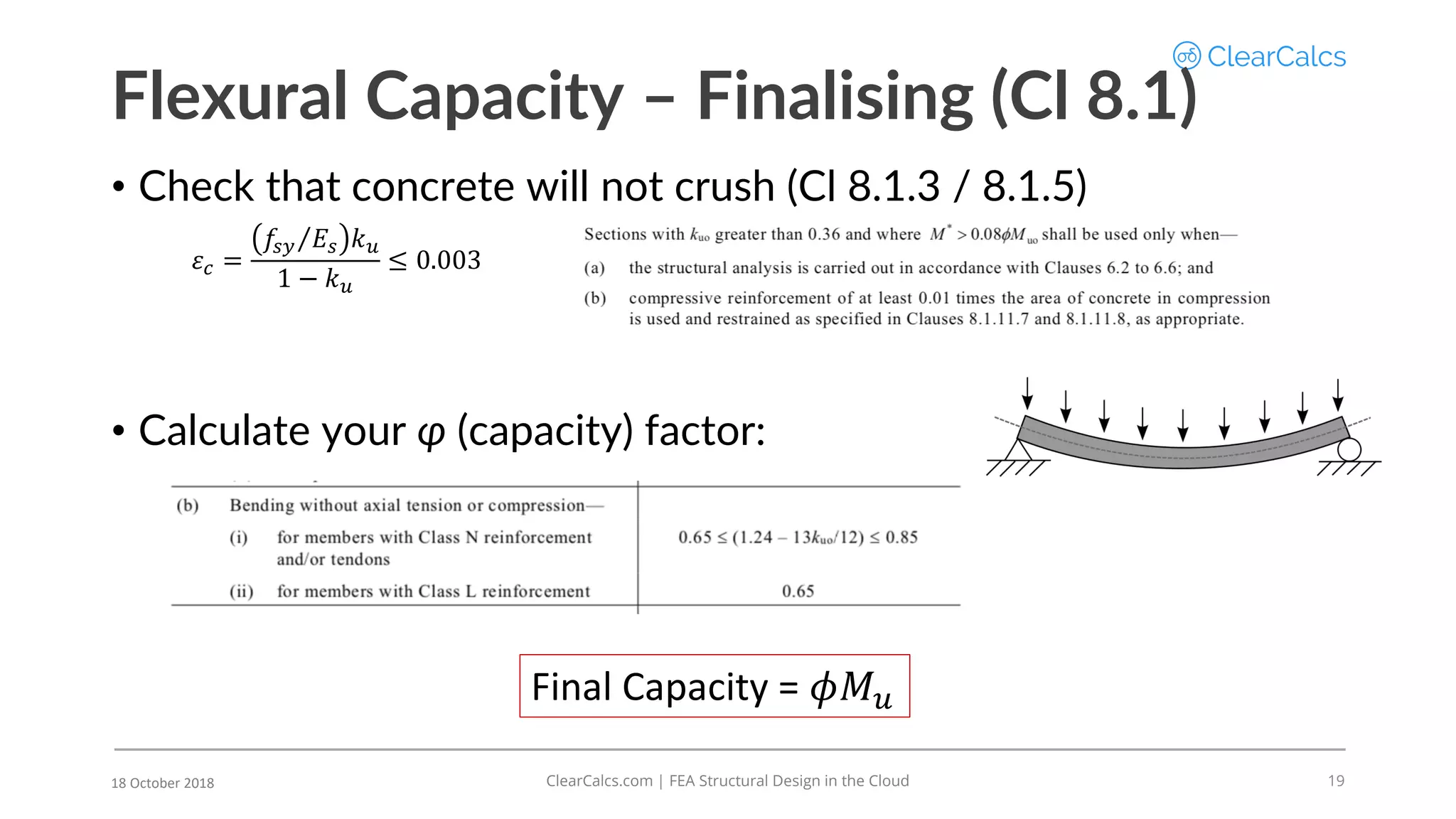 Designing a Concrete Beam Using the New AS3600:2018 - Webinar Slides ...