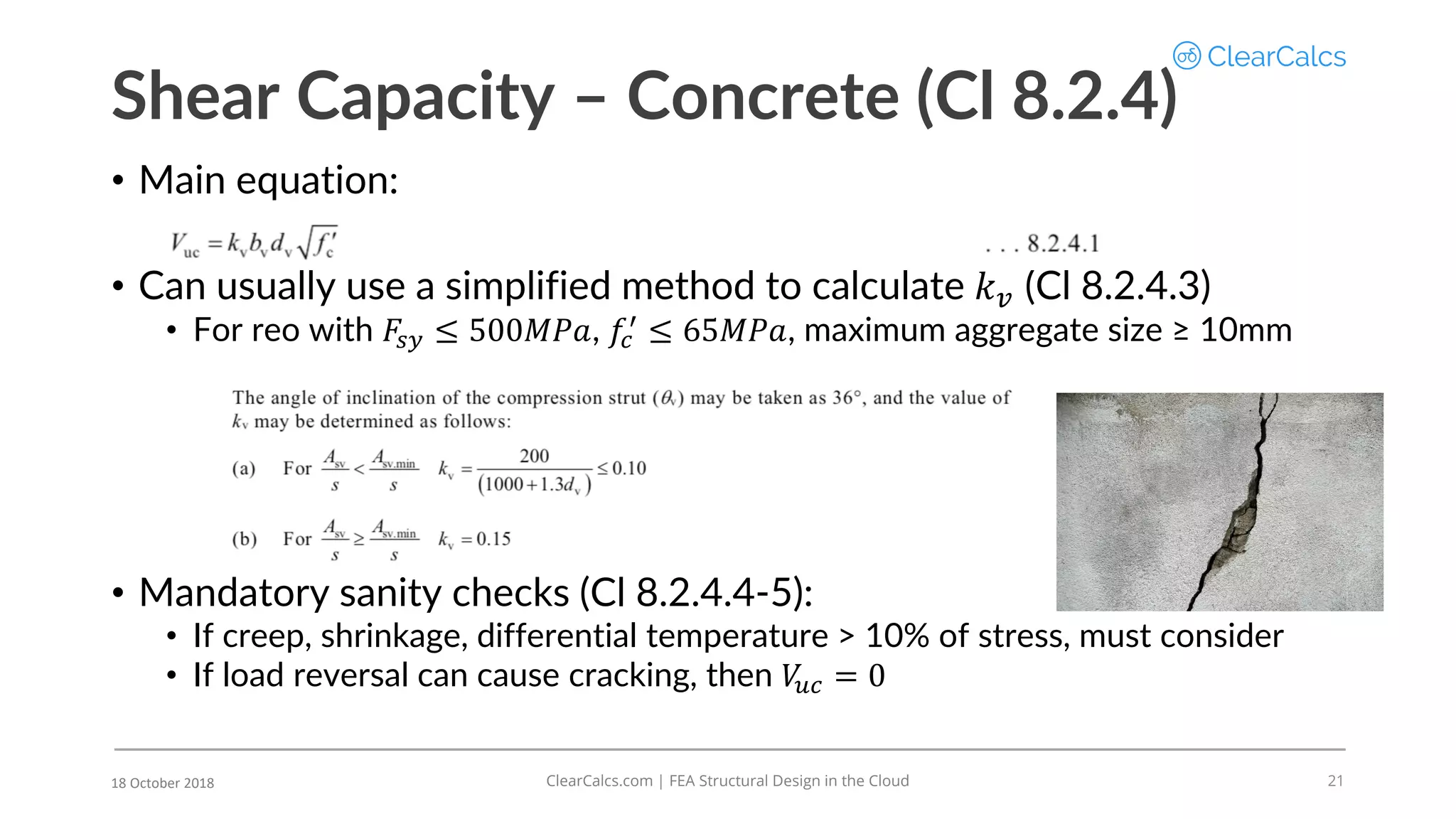 Designing a Concrete Beam Using the New AS3600:2018 - Webinar Slides ...