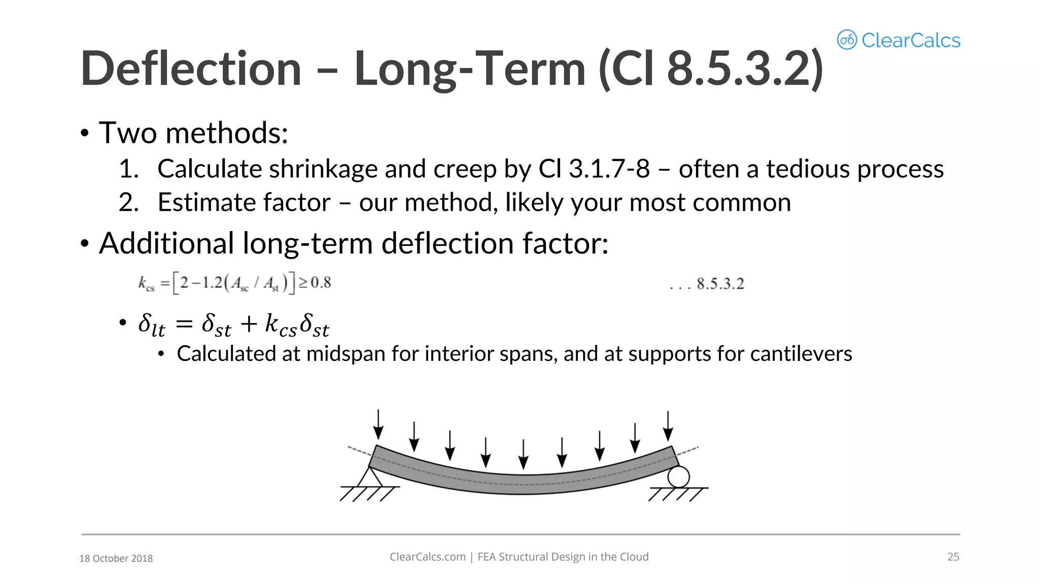 Designing a Concrete Beam Using the New AS3600:2018 - Webinar Slides ...