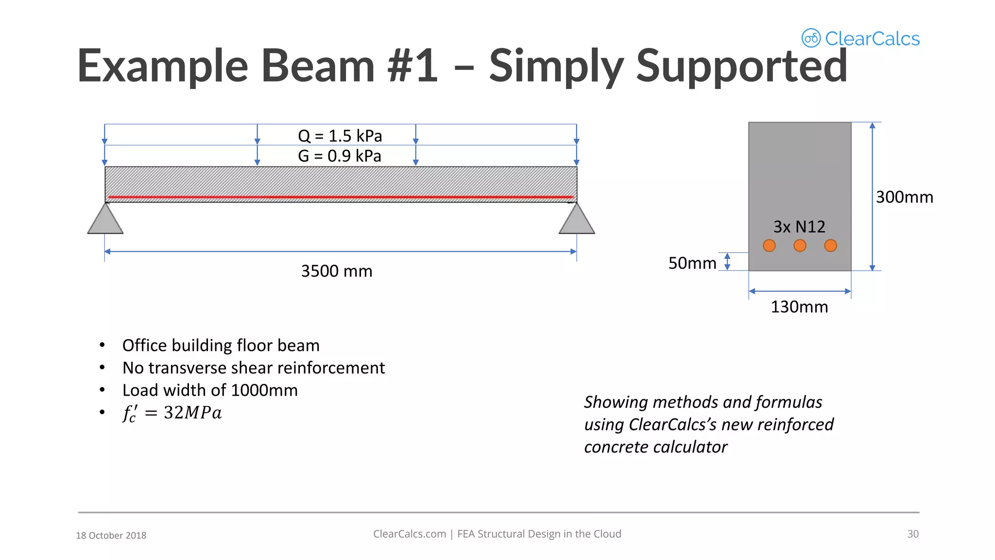 Designing a Concrete Beam Using the New AS3600:2018 - Webinar Slides ...
