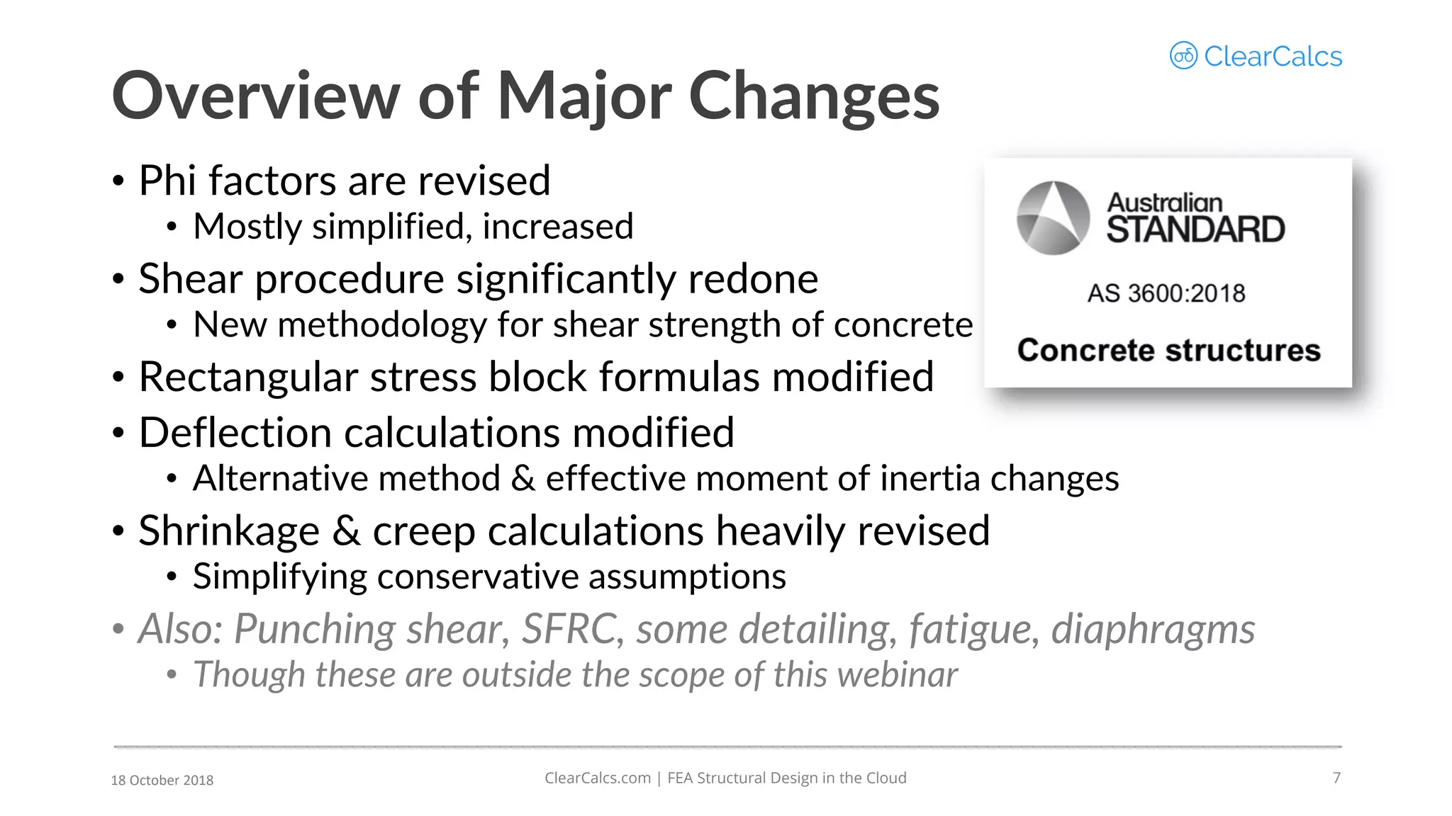 Designing a Concrete Beam Using the New AS3600:2018 - Webinar Slides ...