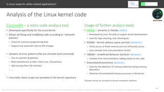 Is Linux ready for safety related applications? | PPT