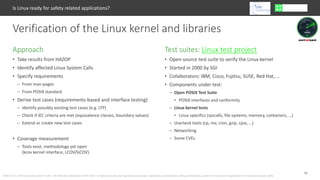 Is Linux ready for safety related applications? | PPT