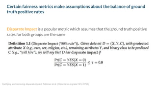 Measuring Model Fairness - Stephen Hoover | PPT