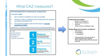 Clear Air Zones – What are Local Authorities Proposing? - Nigel Bellamy ...