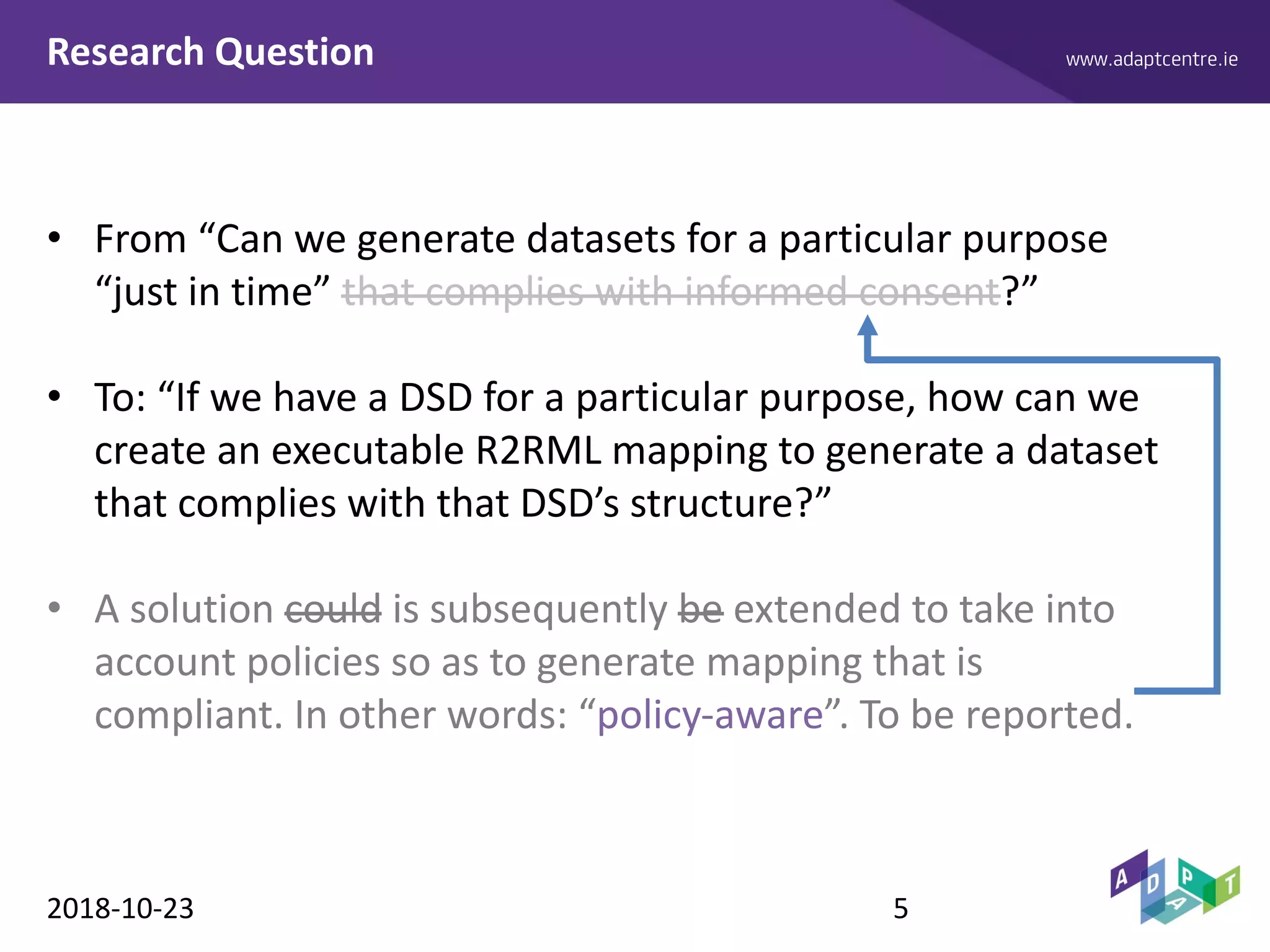 Generating Executable Mappings From Rdf Data Cube Data Structure
