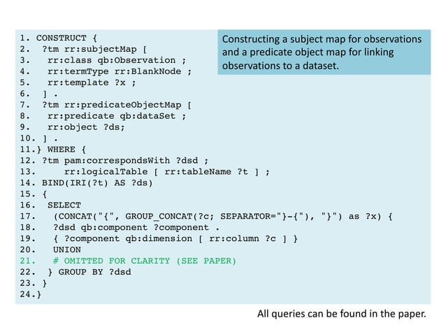 Generating Executable Mappings From Rdf Data Cube Data Structure 7919