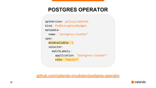 Cloud Native Infrastructure @ Zalando - Cloud Native Aarhus | PDF