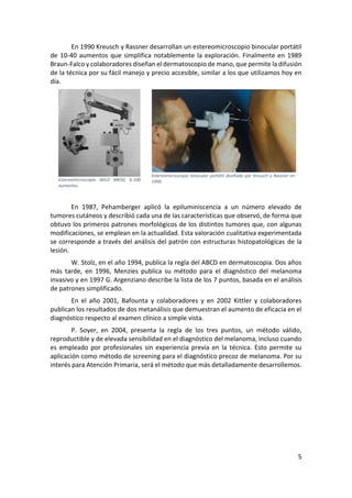 (2018 11-06) DERMATOSCOPIA EN AP (DOC) | PDF