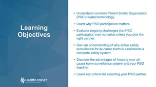 Introducing the Next-Gen Patient Safety Organization | PPTX