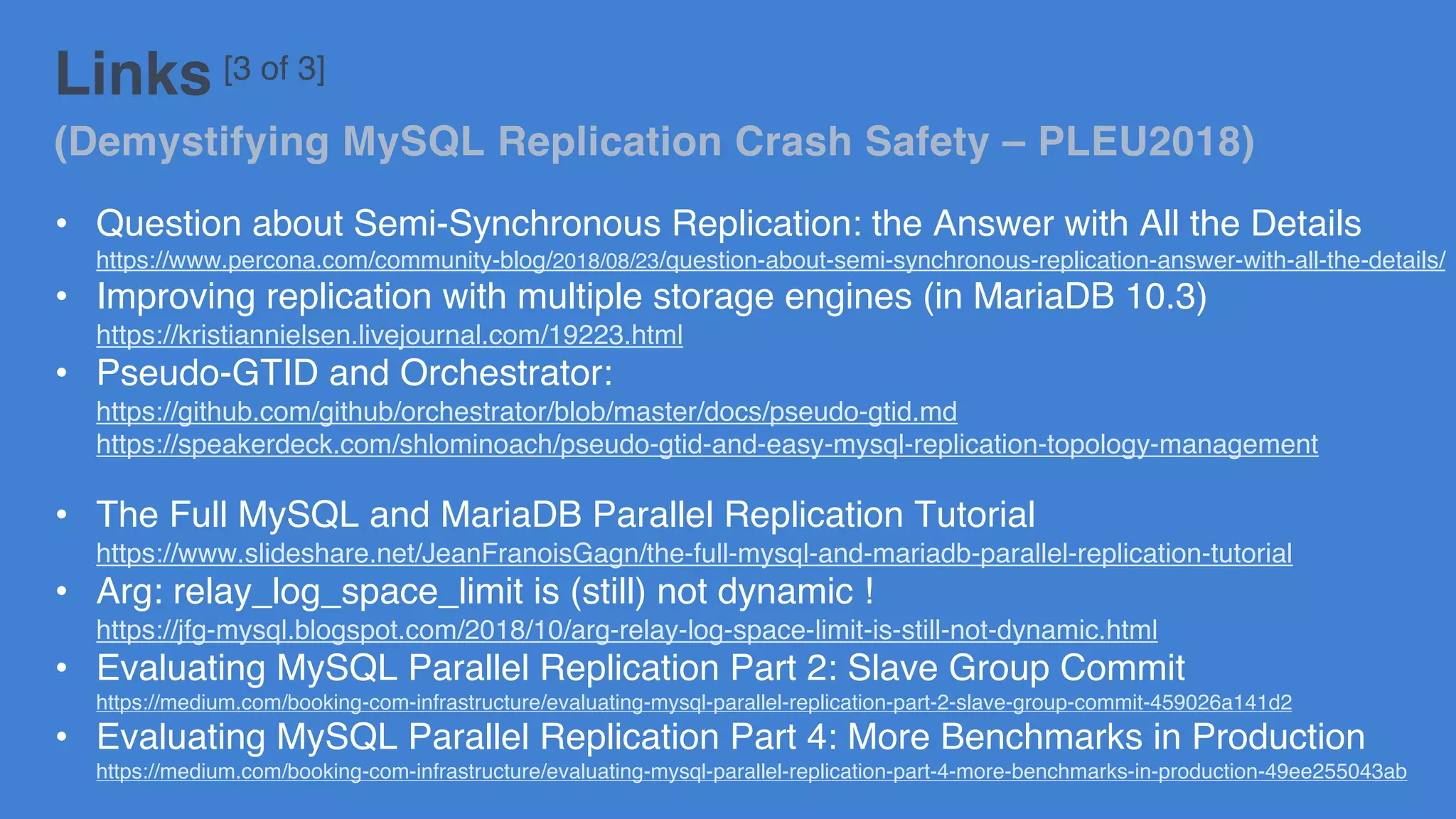 Demystifying MySQL Replication Crash Safety | PDF