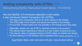 Demystifying MySQL Replication Crash Safety | PDF