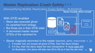 Demystifying MySQL Replication Crash Safety | PDF
