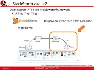 Practical Operation Automation with StackStorm | PPTX