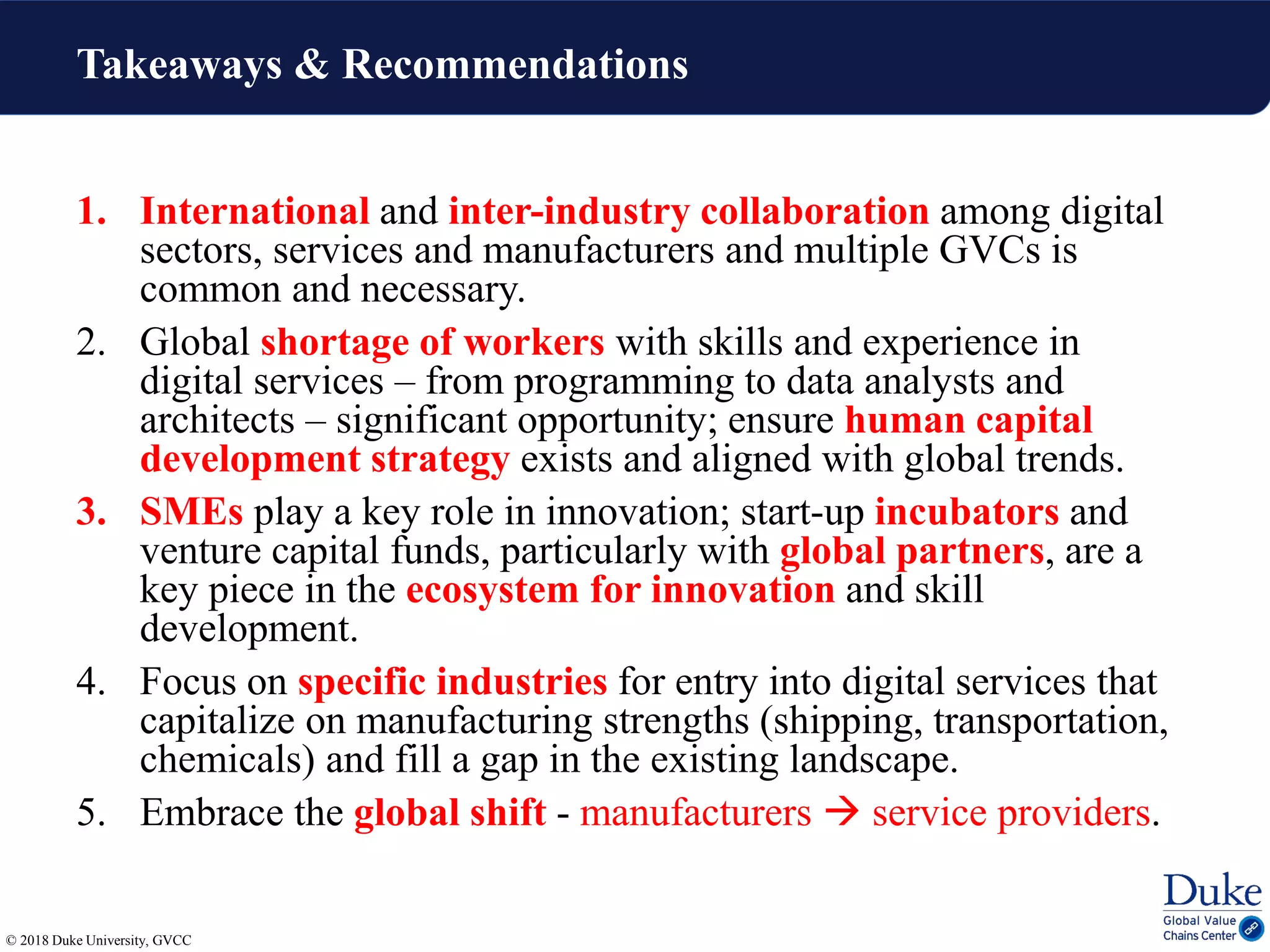 The Digital Economy & Global Value Chains: Implications for Korea | PDF