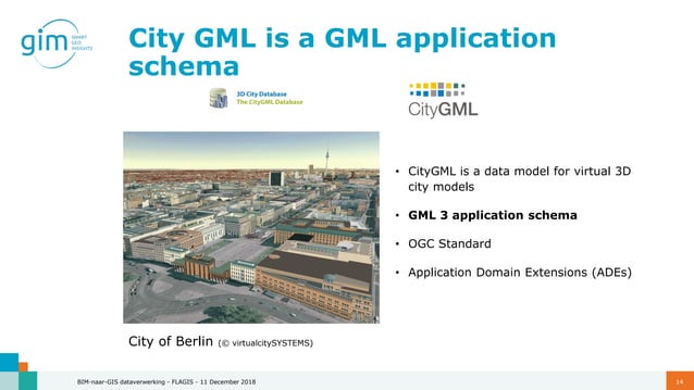 BIM-naar-GIS dataverwerking: linken en visualiseren | PPT