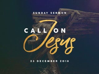 Call on Jesus | PPT