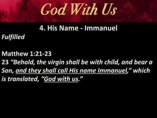 God with us | PPTX