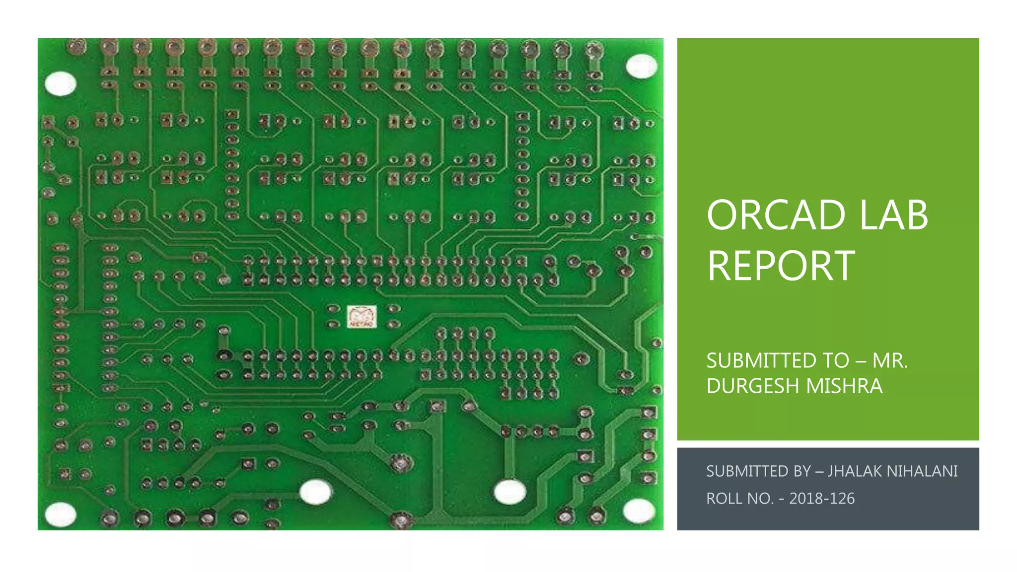 ORCAD pcb design | PPTX