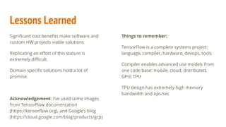TensorFlow for HPC? | PPT