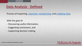 Data Analytics: Better Decision, Better Business | PPT