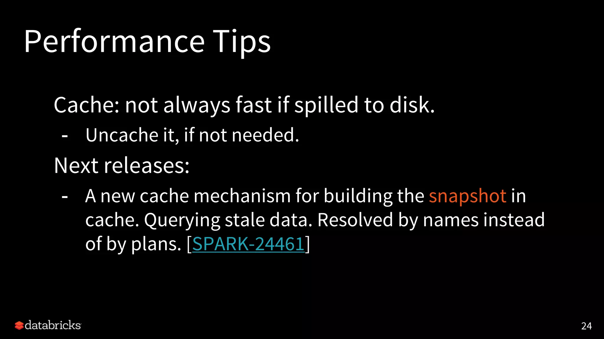 Deep Dive into Spark SQL with Advanced Performance Tuning with Xiao Li & Wenchen Fan | PDF
