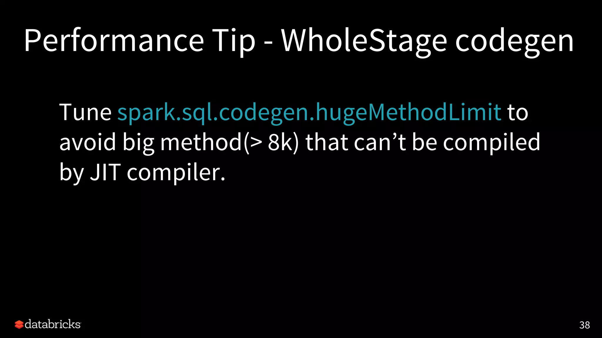 Deep Dive into Spark SQL with Advanced Performance Tuning with Xiao Li & Wenchen Fan | PPT