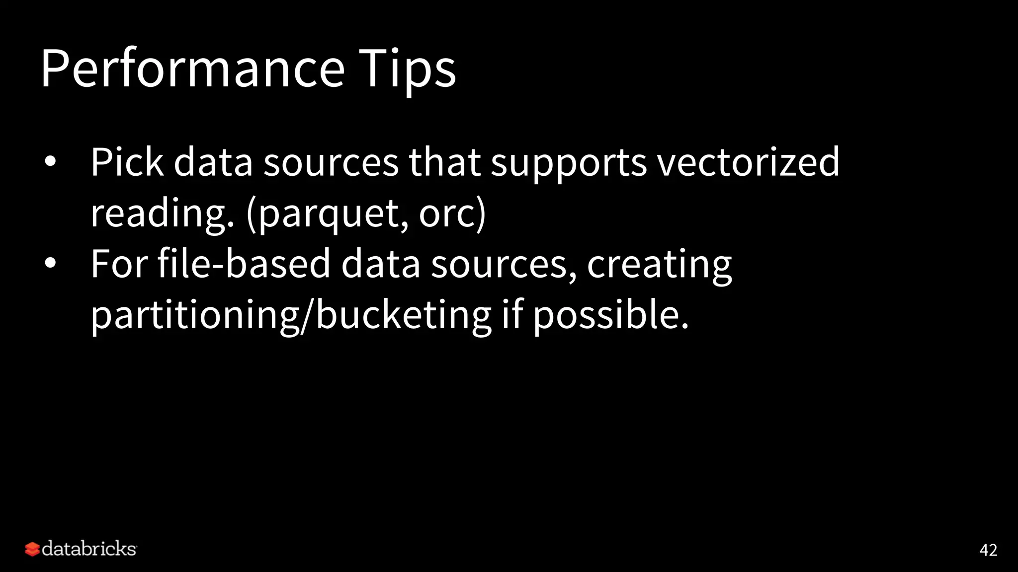 Deep Dive into Spark SQL with Advanced Performance Tuning with Xiao Li & Wenchen Fan | PPT