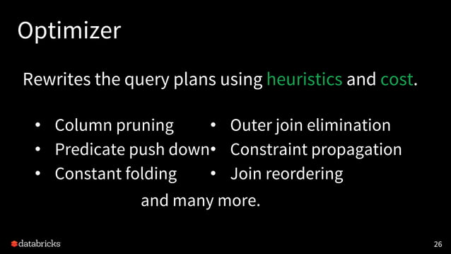Deep Dive into Spark SQL with Advanced Performance Tuning with Xiao Li & Wenchen Fan | PPT